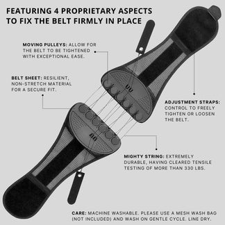 A Lower Back Brace for Relieving Lower Back Pain and Helping Posture ...
